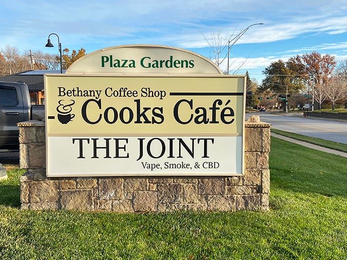 A sign that promises more than just food &ndash; it's an invitation to a culinary adventure. Cooks Cafe: where appetites meet their match.