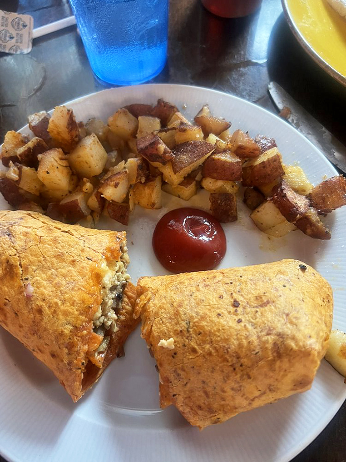 Spice up your life! These crispy potatoes, swimming in creamy sauce, are hotter than a salsa dance floor on Saturday night.