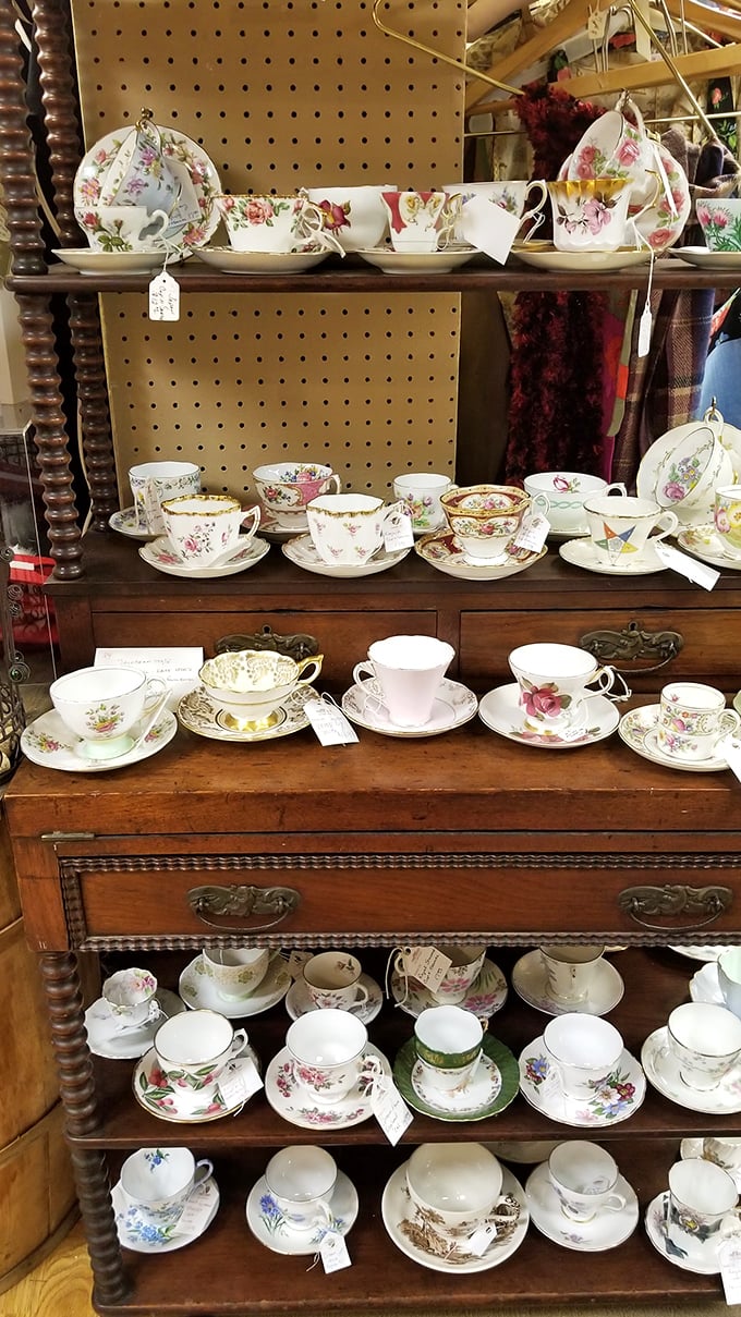 Tea time just got a whole lot fancier! These cups are so dainty, your pinky will automatically extend in their presence.