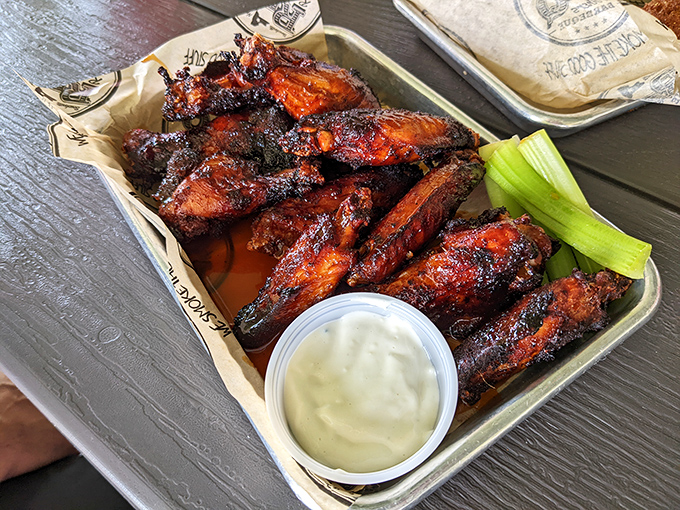 Wings that make you want to fly! These crispy, saucy delights might just be the closest thing to edible magic.