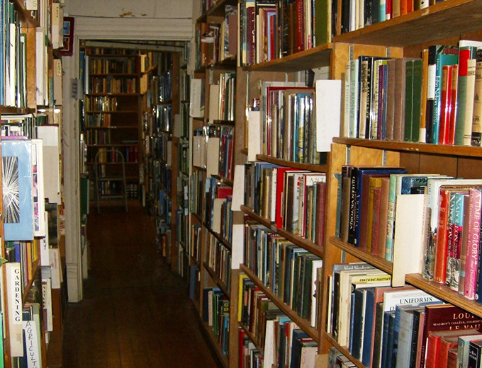 Endless aisles of possibility stretch before you. It's like the Yellow Brick Road, but paved with paperbacks instead of gold.