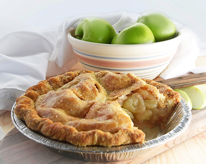 An apple pie a day keeps the doctor&hellip; impressed with your good taste. This golden beauty is a true American classic.