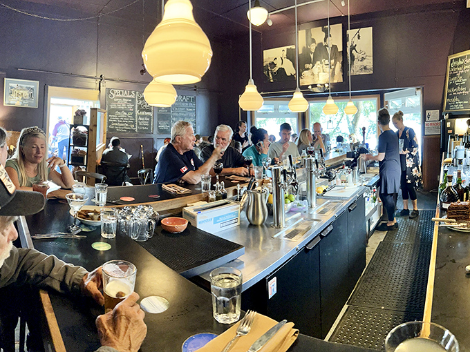 Where libations and conversations flow as freely as the nearby river. It's the kind of bar Hemingway would write about.