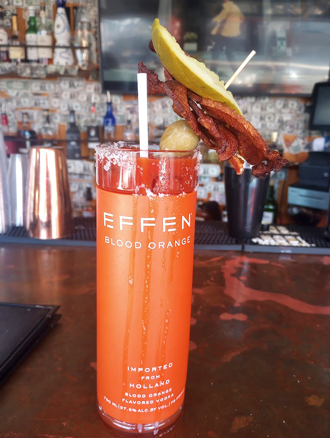 This isn't just a cocktail; it's a bacon-garnished masterpiece that'll make your taste buds do the cha-cha. Cheers to creativity in a glass!
