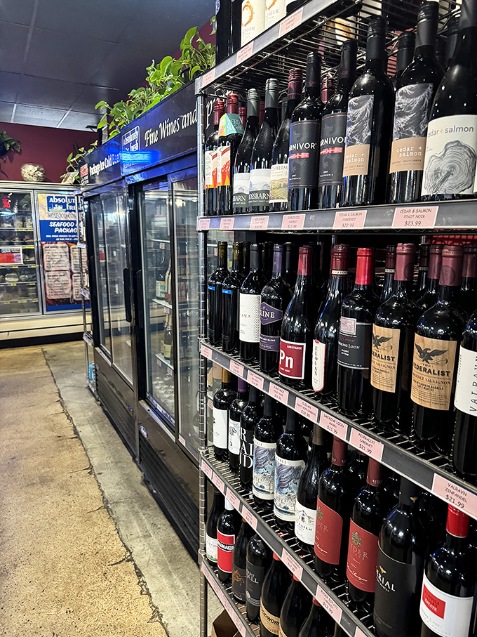 Wine not indulge in a perfect pairing? From crisp whites to bold reds, there's a bottle waiting to complement your oceanic feast.