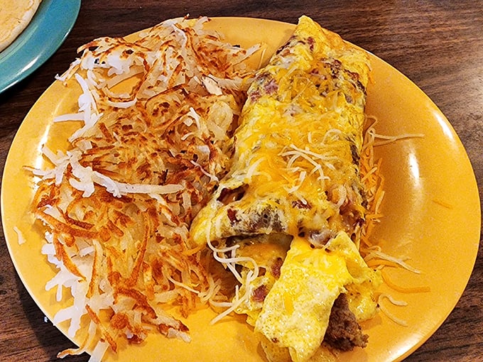 Behold, the breakfast of champions! This plate could fuel an Olympian or just help you conquer that pesky Monday. Either way, you win.