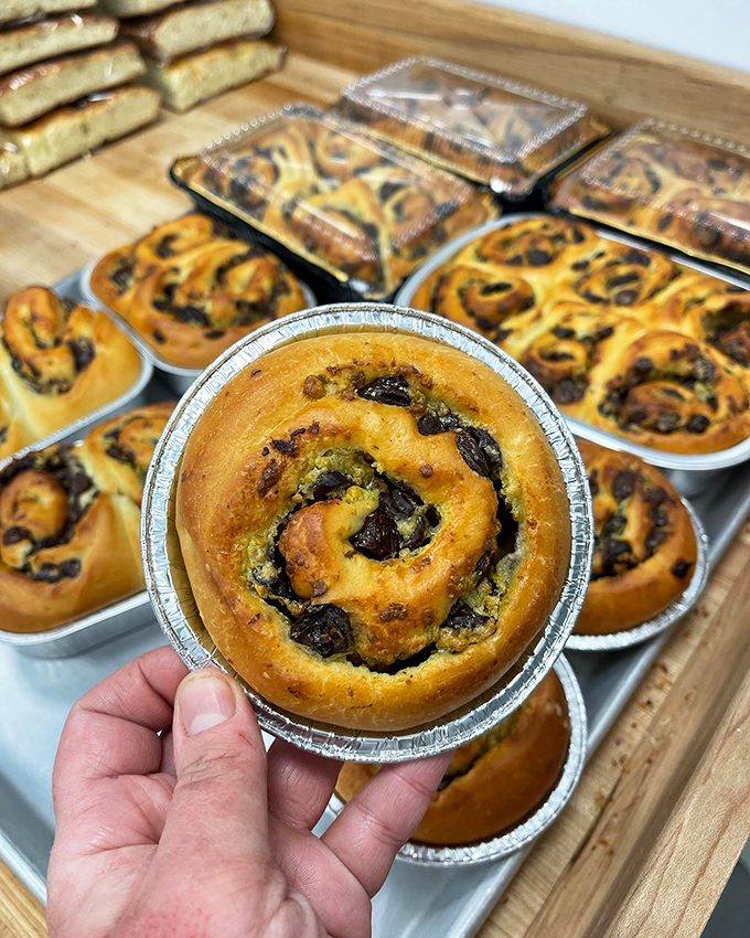 Chocolate cherry sweet rolls: Because sometimes you need dessert for breakfast. These swirly delights are the ultimate morning indulgence.