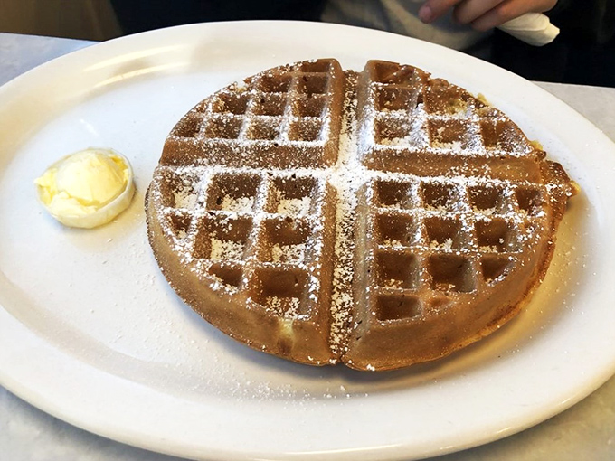 Waffle or work of art? This golden grid of deliciousness is begging for its moment in the spotlight&hellip; and on your plate.