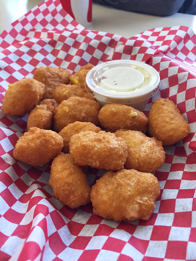 Corn nuggets: The unsung heroes of the appetizer world. Crispy, corny, and utterly irresistible!