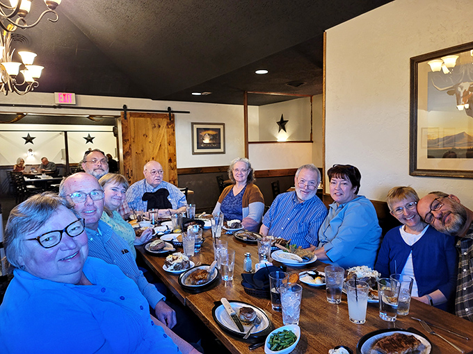 Multi-generational dining is the norm here, where families gather to celebrate everything from Tuesday to anniversaries with equal enthusiasm.