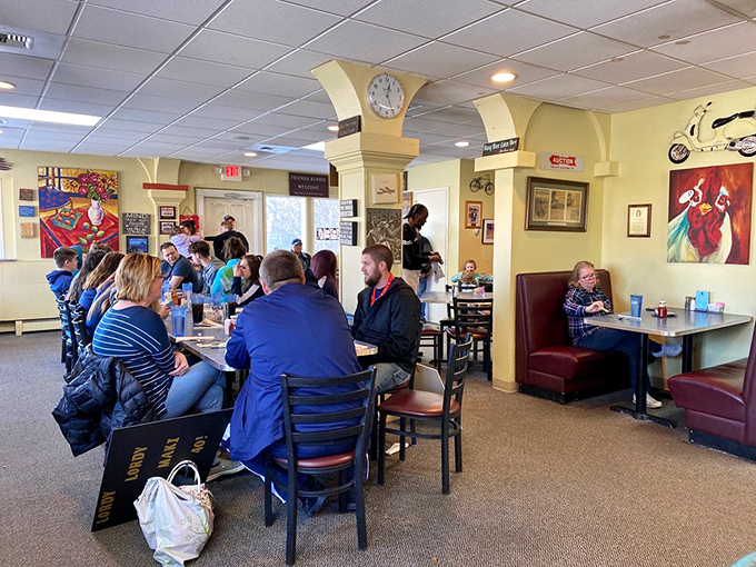 A slice of Alaskan life, served hot and fresh. This bustling dining room is where stories are shared, and friendships are forged over forkfuls of fantastic food.