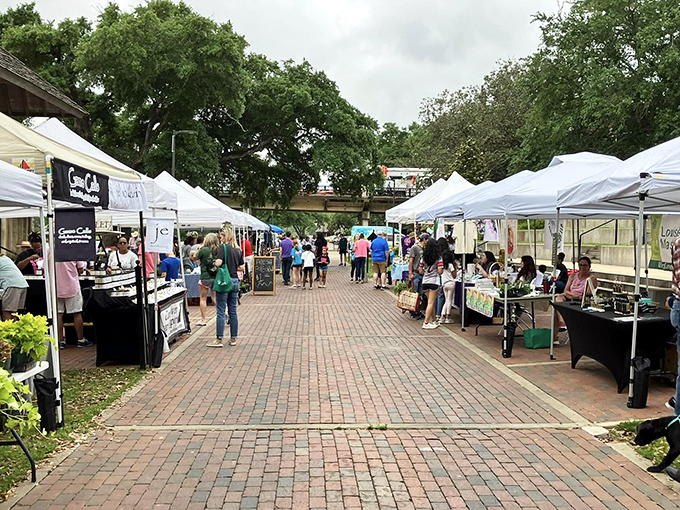 Farmers market or food festival? Why not both? It's a cornucopia of colors, flavors, and friendly faces.