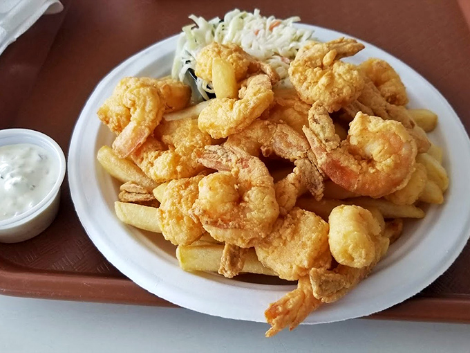 Fried shrimp: The jewels of the sea, given a crispy golden crown. Poseidon himself would approve.