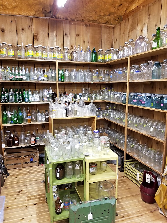 Bottle-collectors, brace yourselves! This glass menagerie is like a liquid time capsule, minus the soda pop and plus a whole lot of nostalgia.