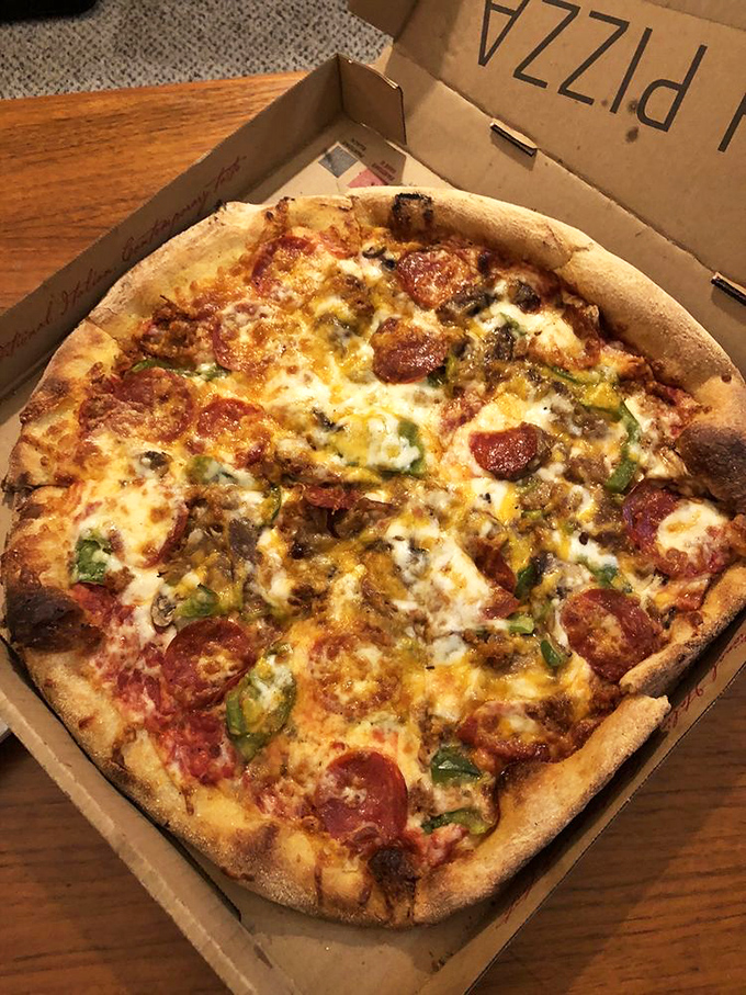 The Humble Pie that will make you humble-brag. This loaded pizza is a flavor explosion that'll have you singing its praises.