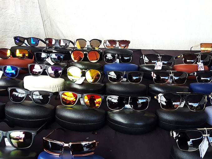 Throw some shade... in style! With this array of sunglasses, you'll be ready for everything from a "Top Gun" volleyball match to a "Breakfast at Tiffany's" moment.