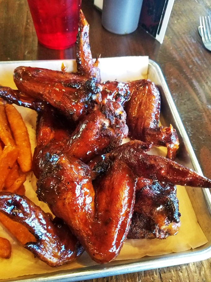 These wings didn't just fly the coop; they soared into flavor paradise. Finger-lickin' good doesn't even begin to cover it.