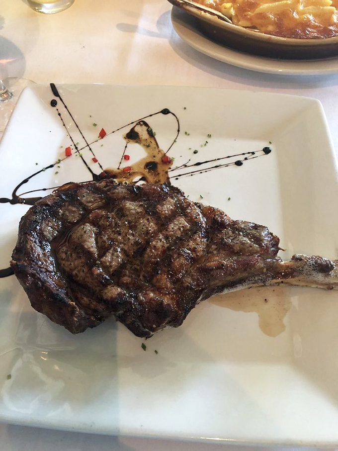 This isn't just a steak, it's a meaty masterpiece that would make even vegetarians do a double-take. Juicy, tender, and more appealing than a winning lottery ticket.