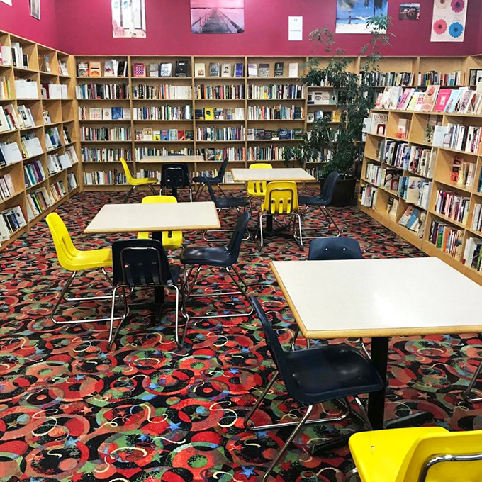 Pull up a chair and stay awhile! This cozy nook invites you to test-drive your potential purchases before committing.