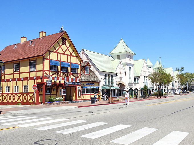 A street so quaint, it could make a gingerbread house jealous. Solvang's town center is a feast for the eyes (and the sweet tooth).
