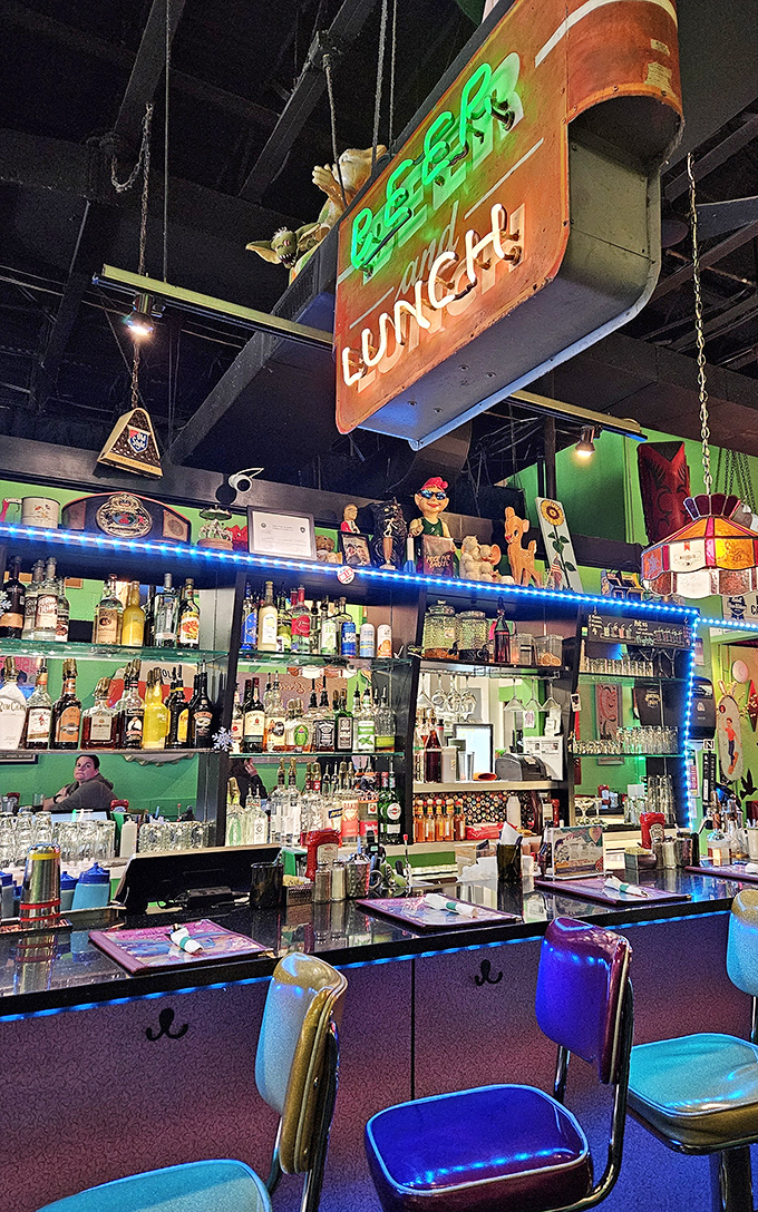 Shaken, stirred, or however you like it! This fully-stocked bar proves breakfast cocktails aren't just for vacation anymore.