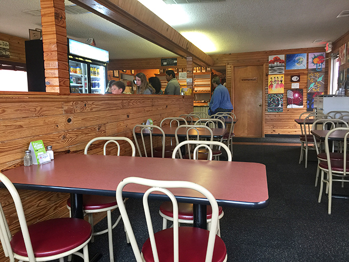 The dining area might be simple, but it's witnessed more moments of pure food joy than most fancy restaurants could ever dream of.