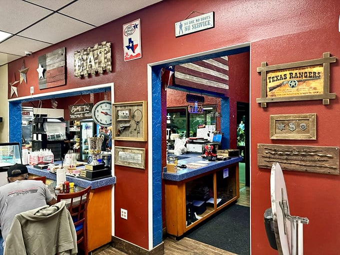 Part BBQ joint, part Texas history lesson. The walls here talk, and they're saying, "Try the brisket!"
