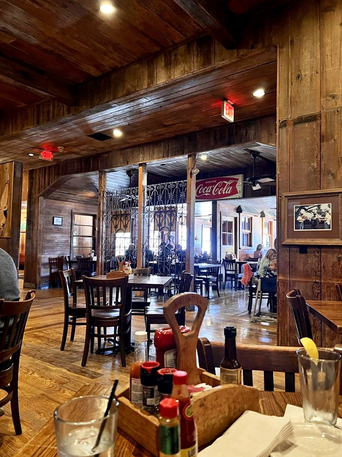 A glimpse into seafood heaven. Notice how nobody's talking? That's the sound of seriously good eating happening.