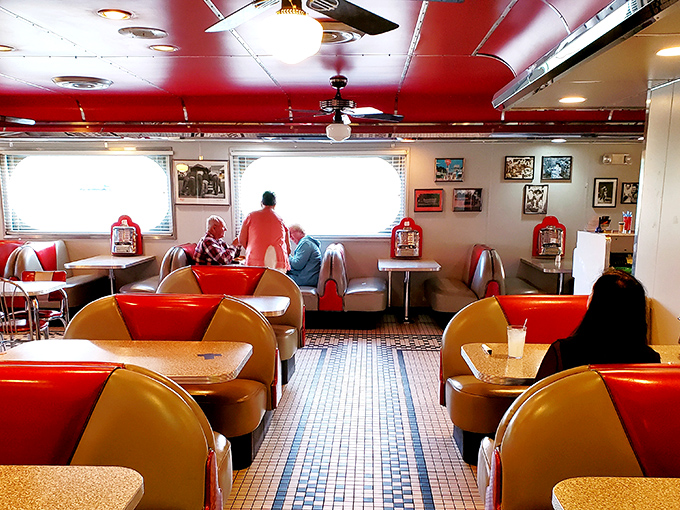Welcome to the heart of the diner! Where stories are shared, friendships are forged, and calories don't count. Pull up a chair and join the family.