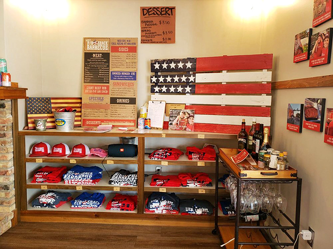 Show your allegiance to the Church of Barbecue with this merch. Warning: May cause spontaneous cravings when worn.