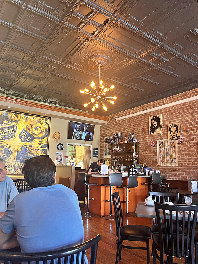 The heart(s) of The Pandorica: A bustling bar where cosmic cocktails and otherworldly eats come to life.