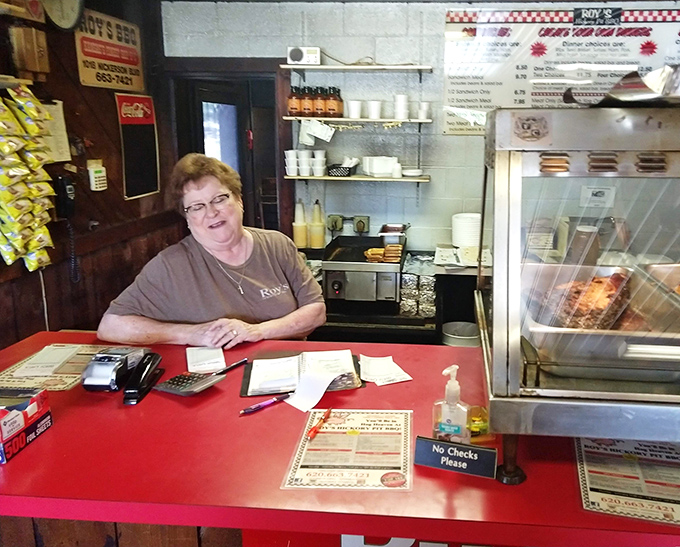 The smiling face behind the smoky goodness. Roy's staff are like barbecue wizards, turning humble cuts of meat into mouthwatering magic.