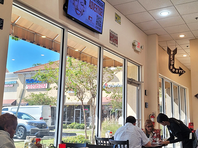 Service with a smile (and maybe a side of sass)! The friendly staff at Davenport Diner are ready to make your dining dreams come true, one plate at a time.