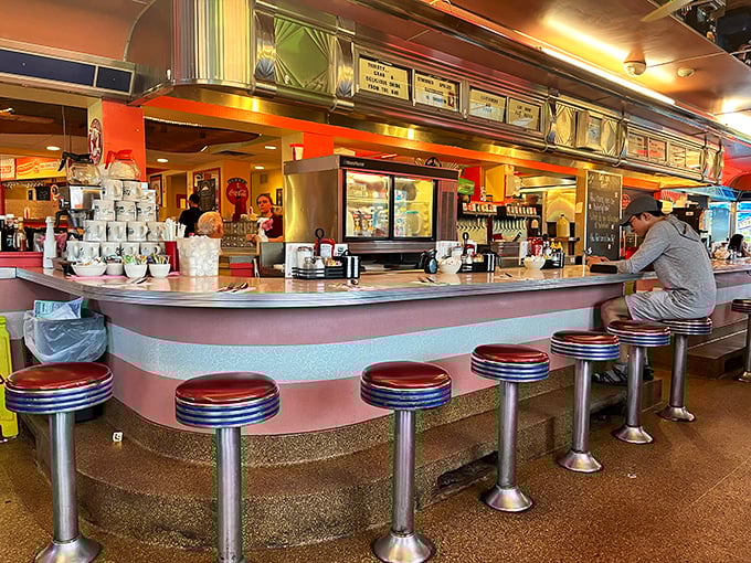 Where everybody knows your name... or at least your favorite order. It's Cheers meets short-order heaven.