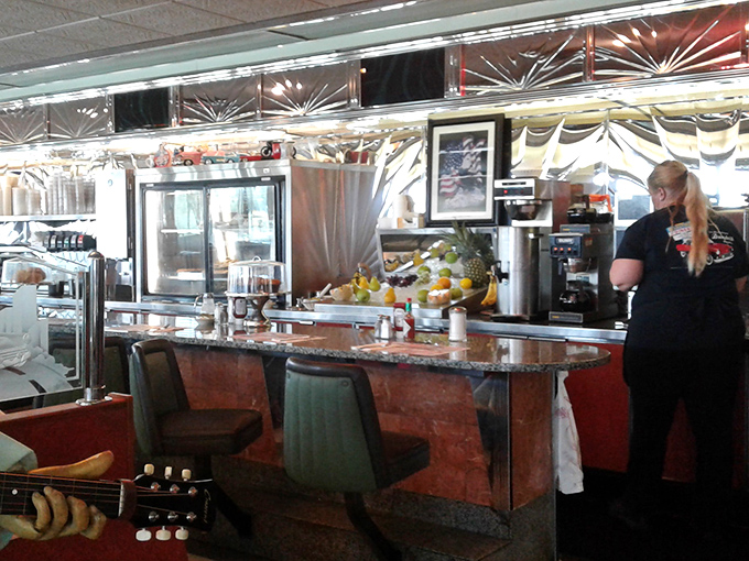 Behind the counter, where the magic happens. These culinary wizards turn simple ingredients into pure comfort on a plate.