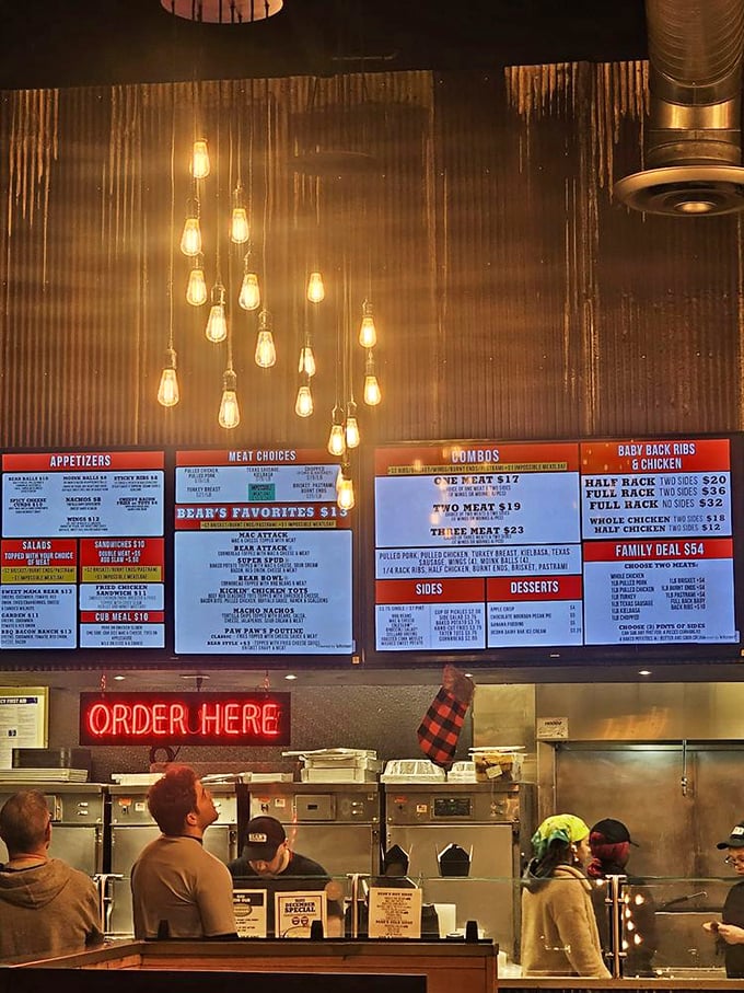 Where the magic happens! These BBQ wizards are serving up slices of smoky heaven.