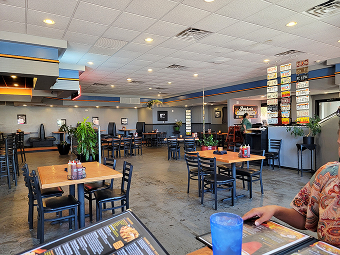 Where the magic happens! Parker's dining area is where BBQ fantasies become delicious realities. Prepare for a flavor adventure!