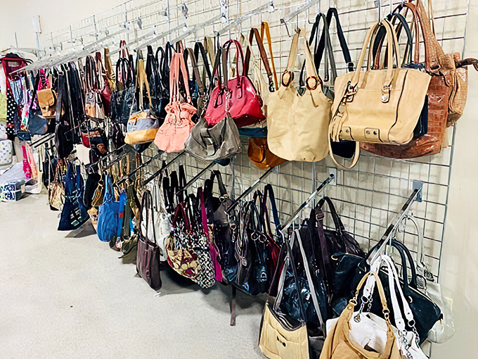Bag lady's paradise! Whether you're Team Tote or Team Crossbody, there's a pre-loved purse here with your name on it.