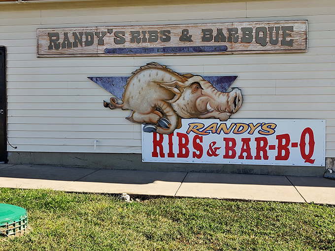 Pig out! This whimsical wall art is a cheeky reminder of the delicious adventure that awaits inside.