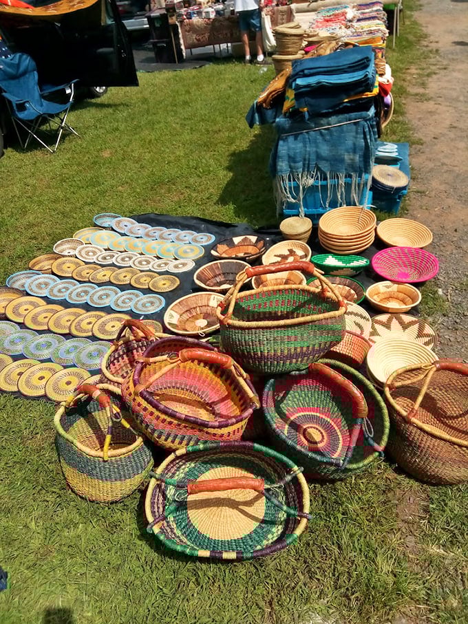 Basket case? Not these beauties! Handwoven African baskets bring a pop of color and a world of possibilities to your home decor.