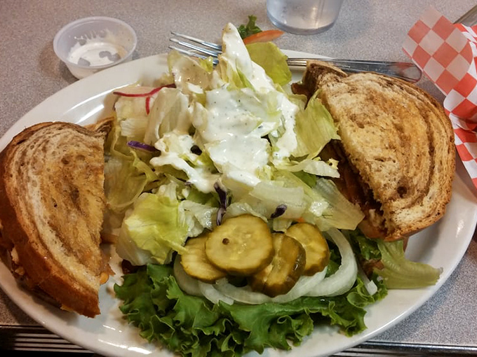 Lettuce entertain you! This BLT isn't just a sandwich&mdash;it's a crunchy, creamy work of art with a side of greens.