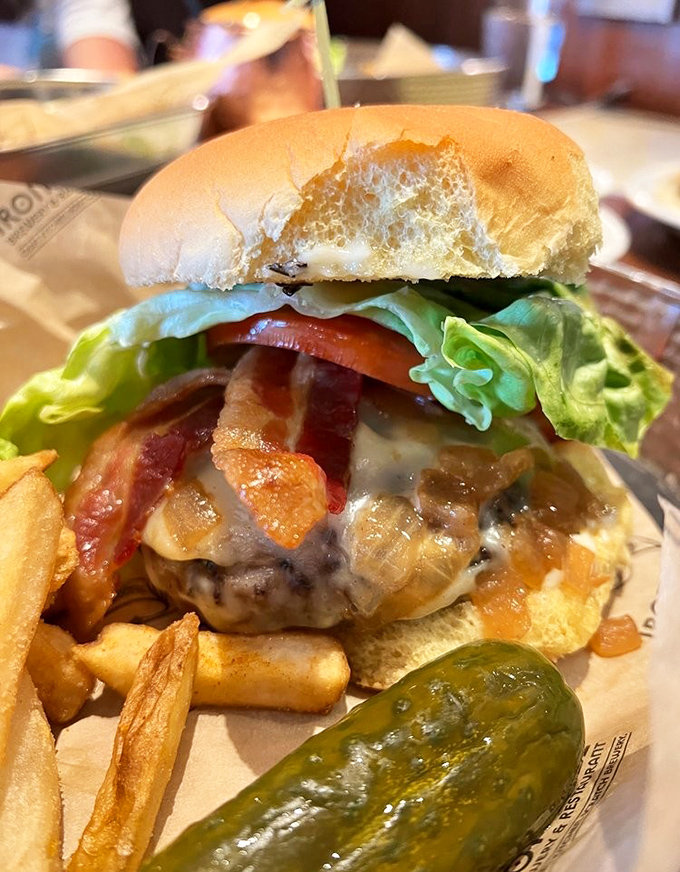 This burger doesn't just speak to you&mdash;it makes impassioned speeches about living life to the fullest, with bacon as its eloquent closing argument.