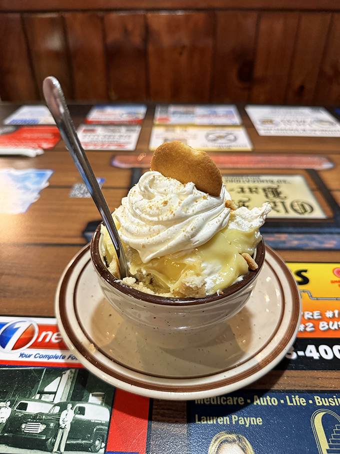 Banana pudding that makes you question why anyone bothers with fancy desserts&mdash;this humble cup of heaven has been ending meals perfectly since before Instagram existed.