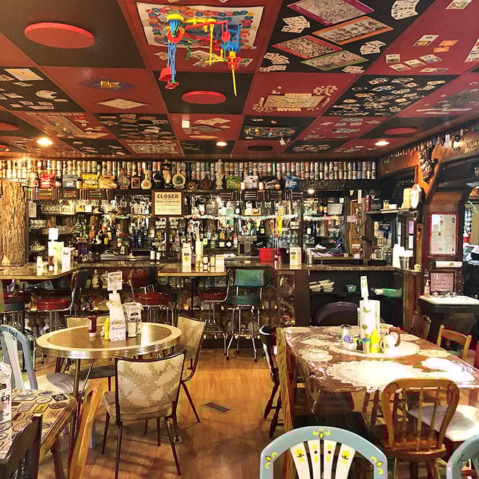 A bar that could tell more stories than your grandpa after his third beer. It's a liquid library of libations that'll make your spirits soar.