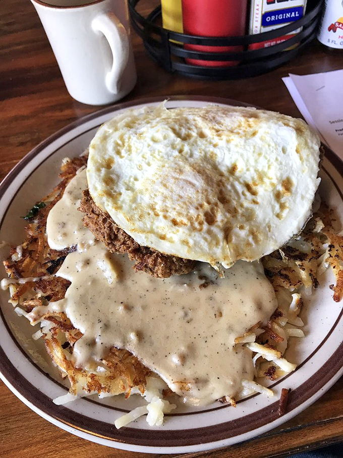 Breakfast of champions or breakfast for champions? This platter has enough fuel to power you through a marathon... or a really long nap.