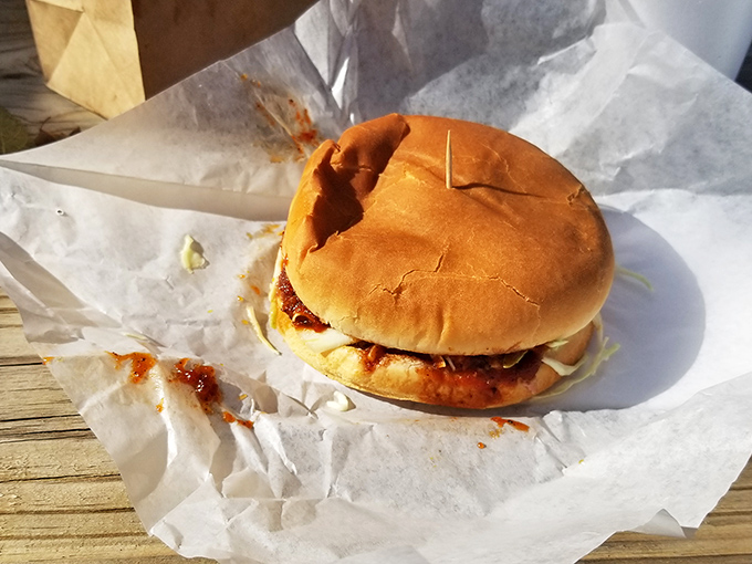 Hold onto your taste buds! This burger is about to take them on a flavor-packed joyride they won't soon forget.