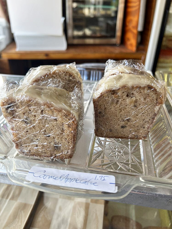 Slice of heaven! These cake slices are so moist and delicious, they'll make you forget all about your New Year's resolutions.