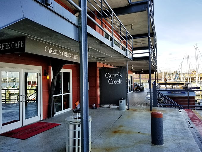 Carrol's Creek Cafe: Waterfront dining at its finest. Where every meal comes with a side of breathtaking views and a dash of maritime magic.