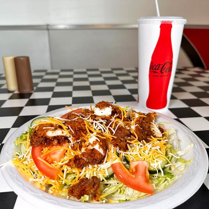 "Who said salads can't be fun? This chicken salad is dressed to impress and ready to party in your mouth."