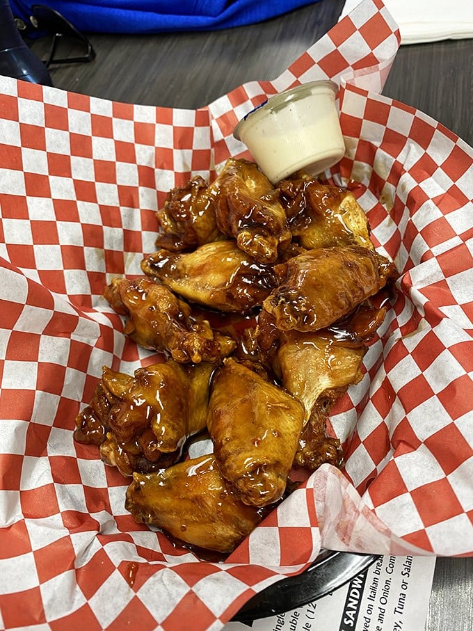 Wings so saucy, they'd make even the most stoic Buffalo native crack a smile.